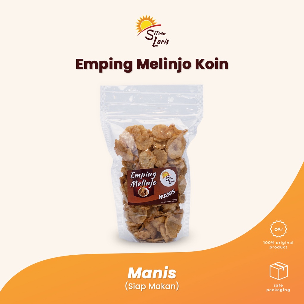 Emping Sweet Coins, Ready To Eat (Slightly Spicy) | Shopee Singapore