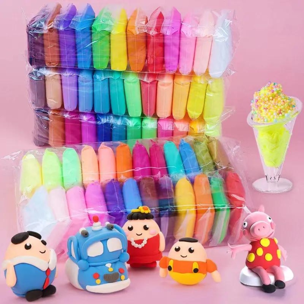 LILIN Magic Clay Kids Toys Contents 12pcs Educational Night Candles ...