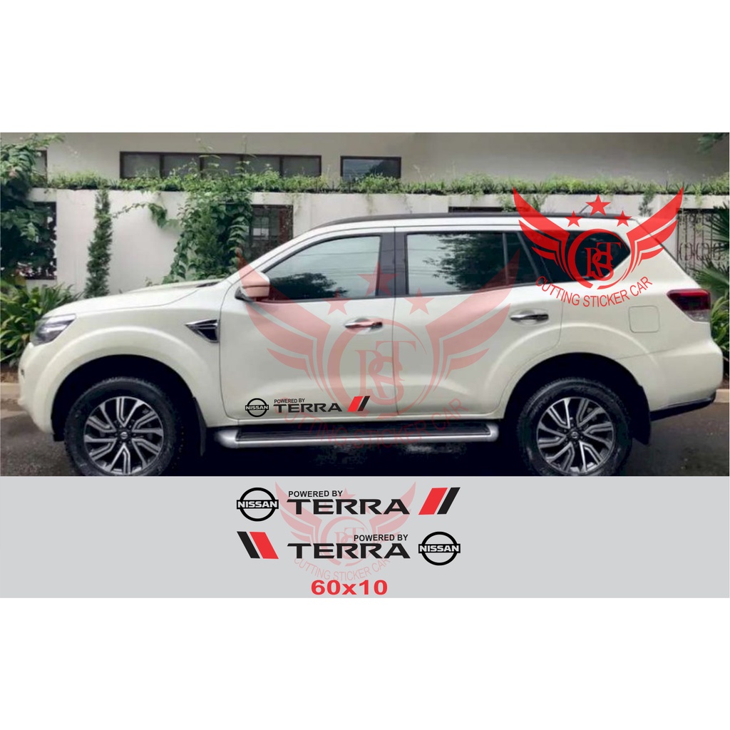 Terra Car sticker sticker powered by cutting sticker For nissan terra ...