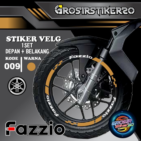 List Of Rims CUTTING Stickers YAMAHA FAZZIO/Sticker CUTTING LIST YAMAHA ...