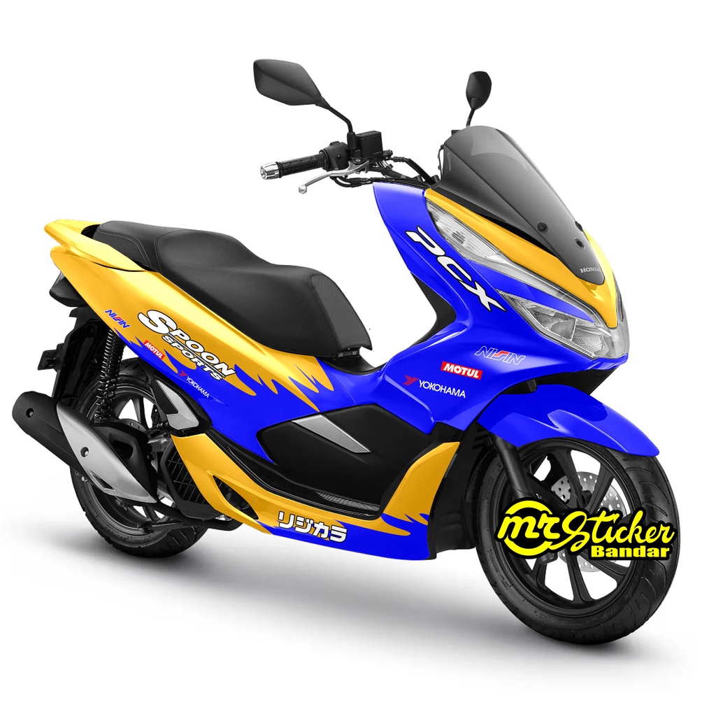 Pcx 150 Decal PCX Full Body Sticker Full Body Block Dekal PCX 160 Decal ...