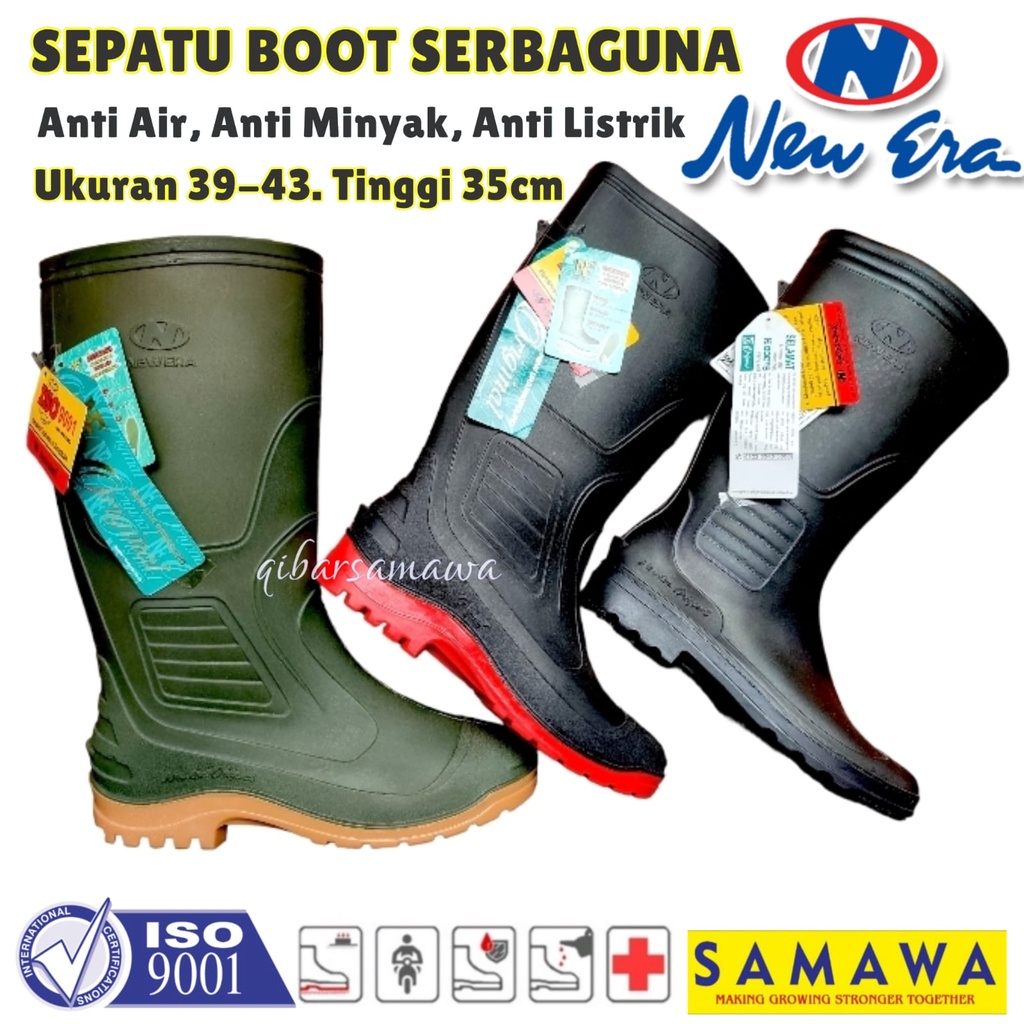 Multipurpose Safety BOOT Shoes New Era Fishing for Rice Fields, Gardens ...