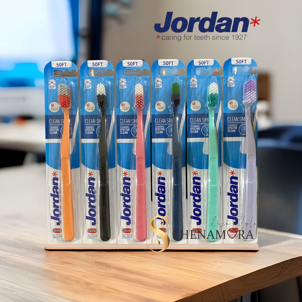 Jordan Oral Care Entry Clean Smile Soft | Toothbrush (Per Pcs) | Shopee ...
