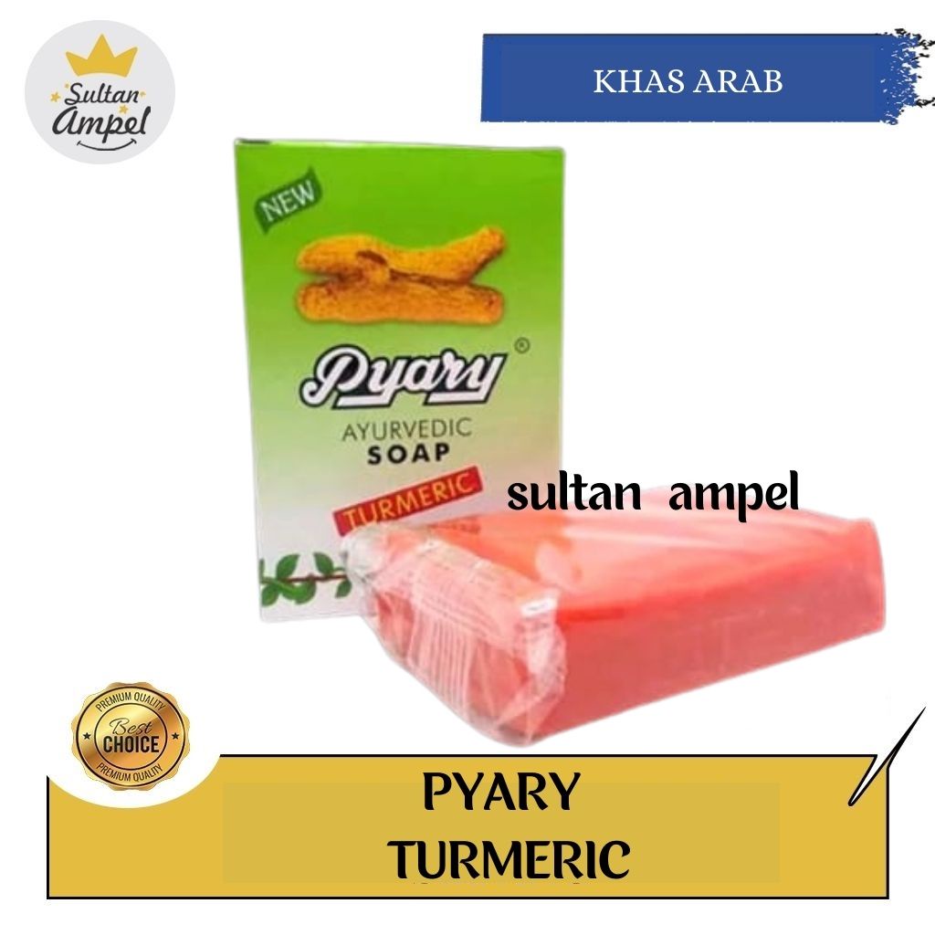 Save PYARY TURMERIC Soap From Natural TURMERIC Herbal Ingredients For ...
