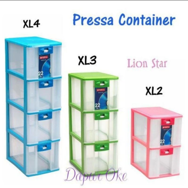 Lion Star Pressa XL Stacking DVD CD Drawer / Lion Star XL Stacking Mini Container | Shopee Singapore