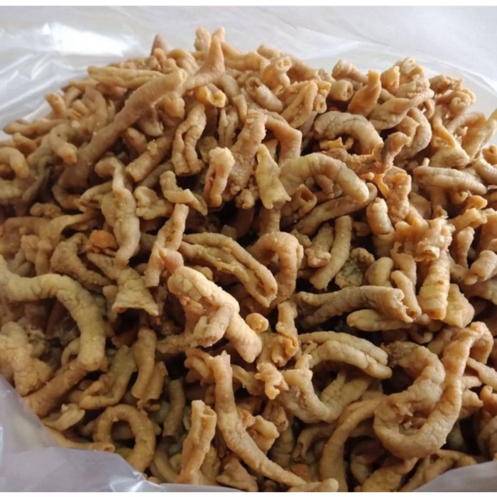 250 Grams Of Chicken Intestine Chips Assorted Flavors/Intestine Chips ...