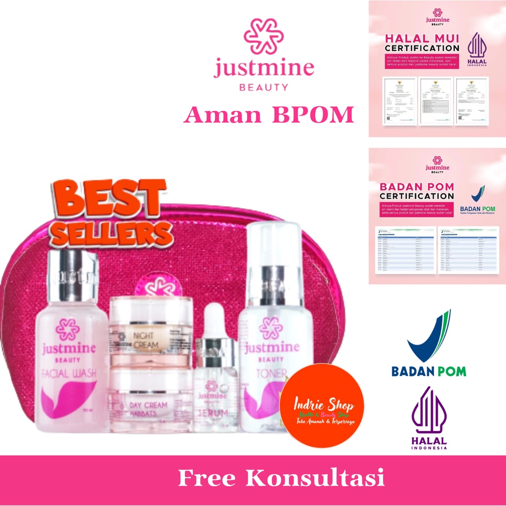 Justmine BEAUTY JUSTMINE JUSTMINE BEAUTY SKINCARE JASMINE BEAUTY SKINCARE ORIGINAL BPOM