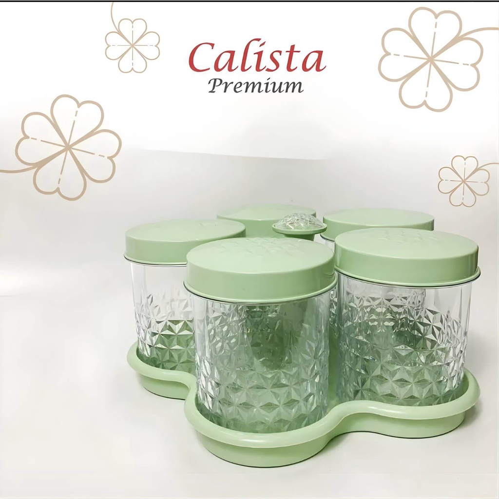 New CALISTA Jar CALISTA Jar/Jar 5-leaf CALISTA/Jar 2023 | Shopee Singapore