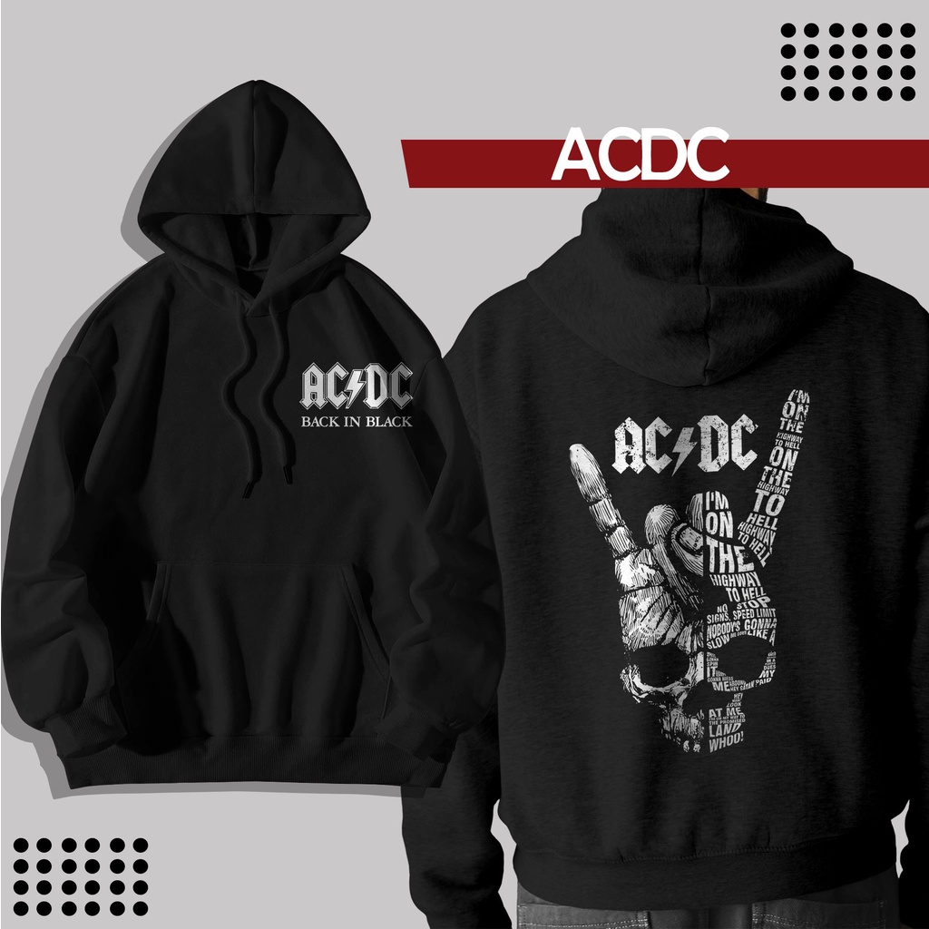 Cwm Hoodie Band ACDC Size M-XXL (Men And Women) | Shopee Singapore
