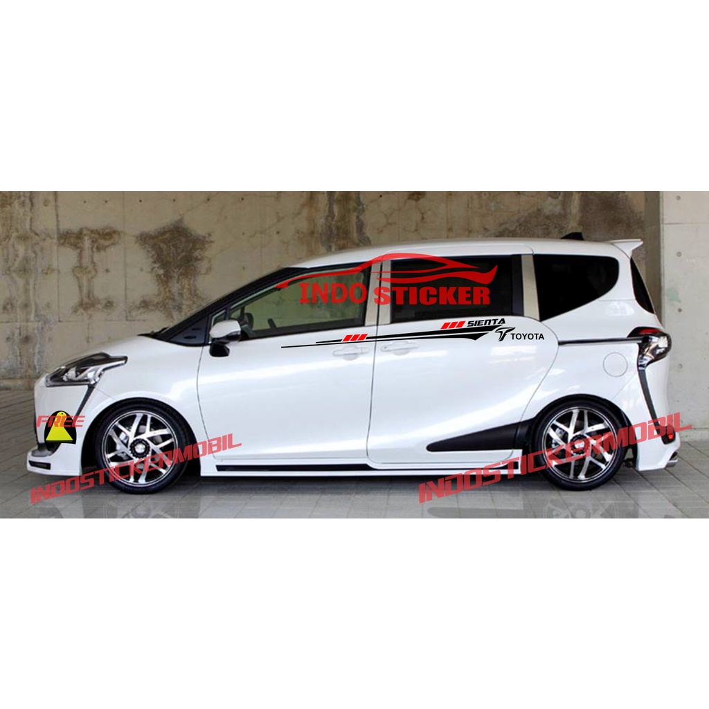 Toyota SIENTA CAR STICKER STICKER STICKER FOR TOYOTA SIENTA CARS ...