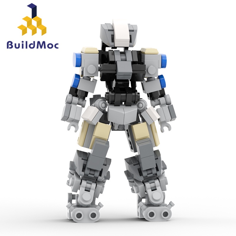 Buildmoc Marine Corps Mecha Soldier Robot Model building blocks toys ...