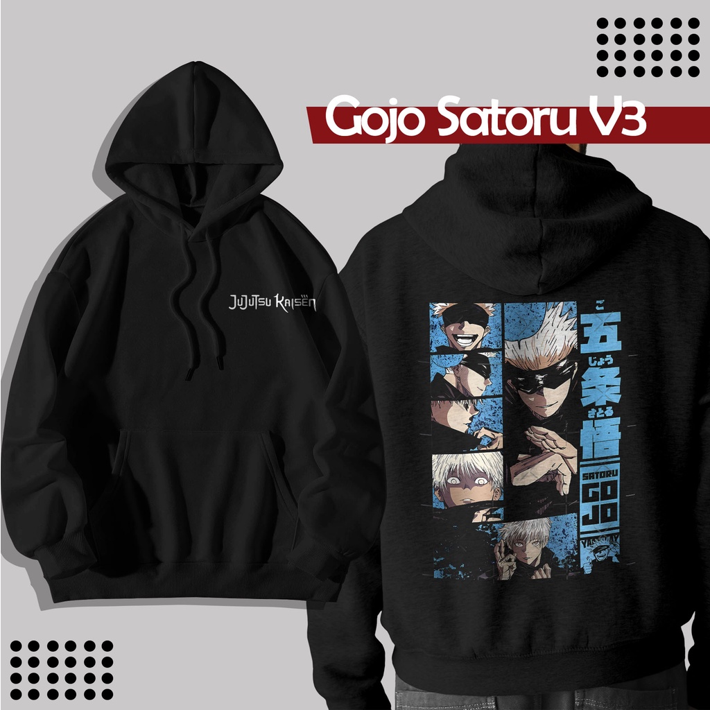 CWM Hoodie Anime Gojo Satoru V3 Jujutsu Kaisen Size M-XXL (Men and ...