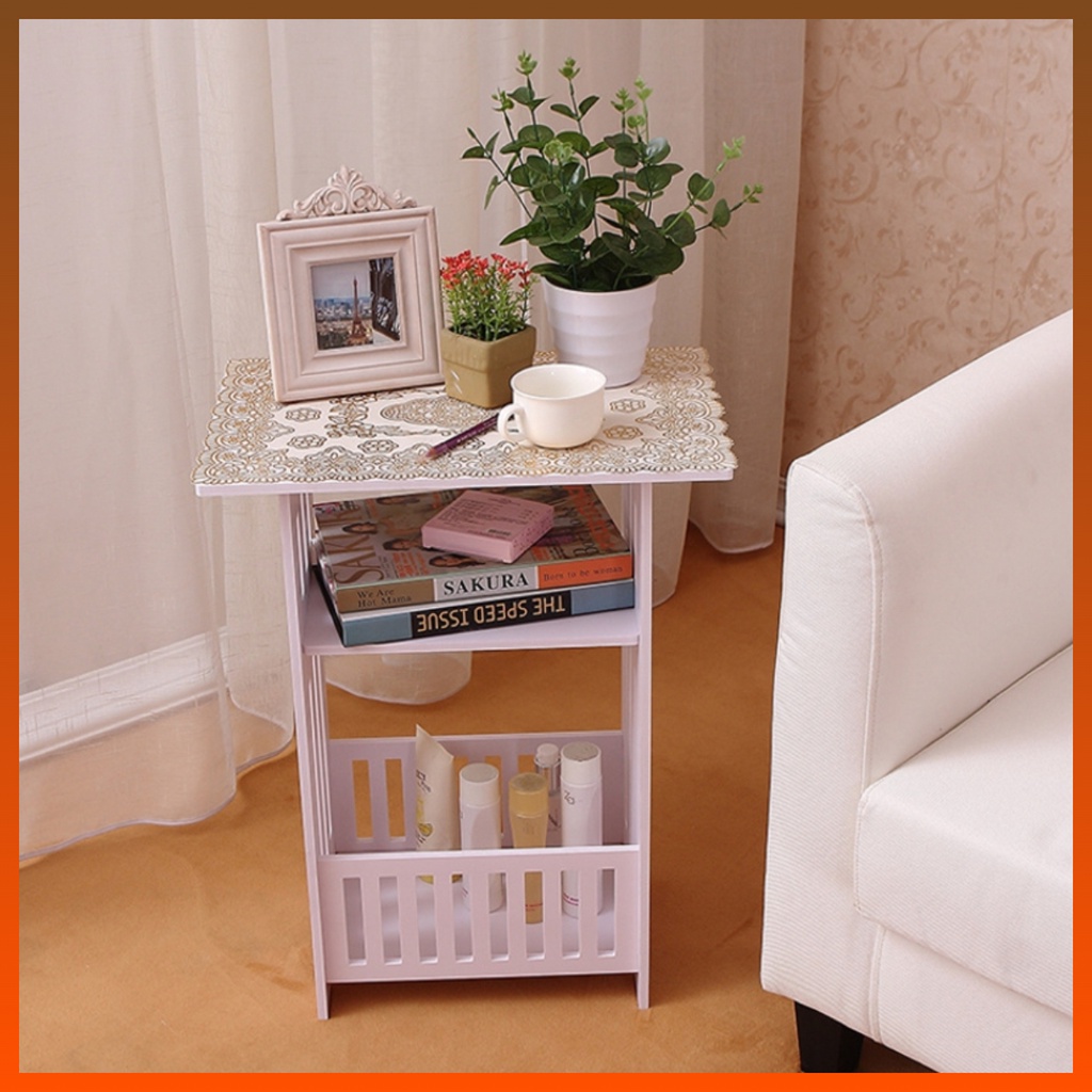 Coffee Table Magazine Table Square Shape Corner Table Minimalist Table ...