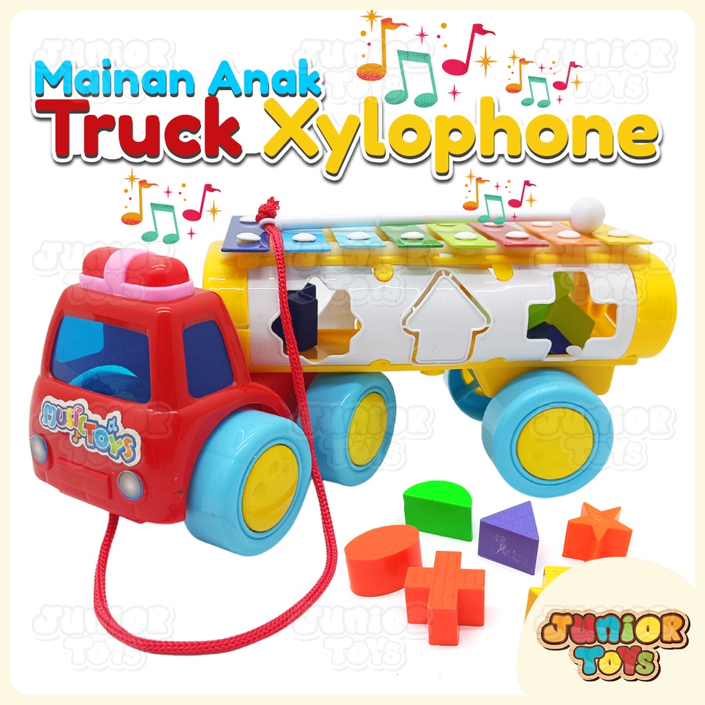 Children's Toys Car Truck Xylophone Montessori Toys Educational Games ...