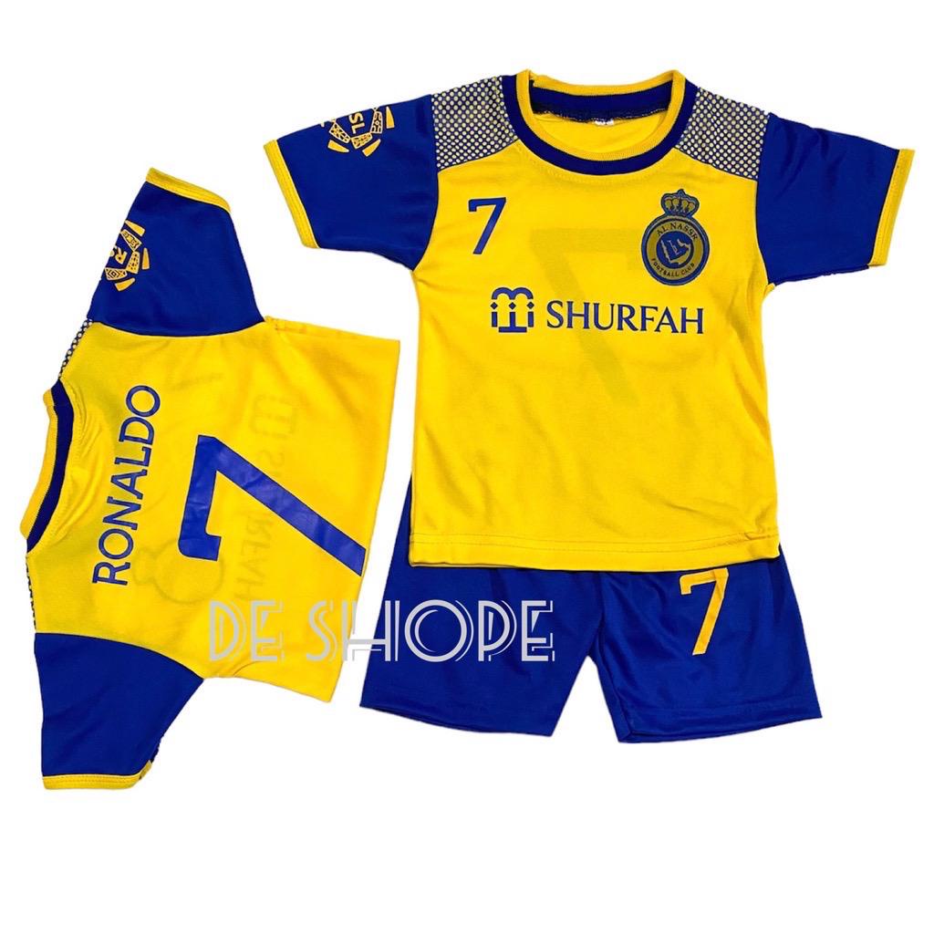 Slow PRICE / BOYS' FOOTBALL SET / LATEST RONALDO CLOTHES SET / AL NASSR ...