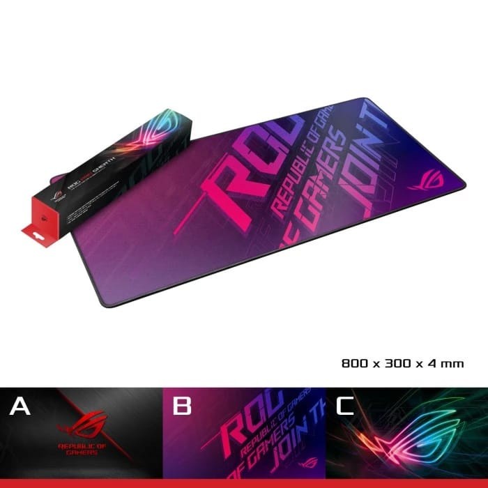 Asus ROG Jumbo Mousepad / ROG Mouse Pad Length 80x30 cm | Shopee Singapore