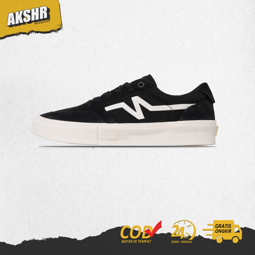 Sneakers NAH Project SPARK Black White - Original NAH Project (Official Reseller) | Shopee Singapore