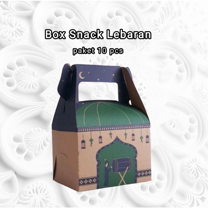 Cardboard hampers lebaran Contents 10pcs/box Carry/Cardboard Cookies ...