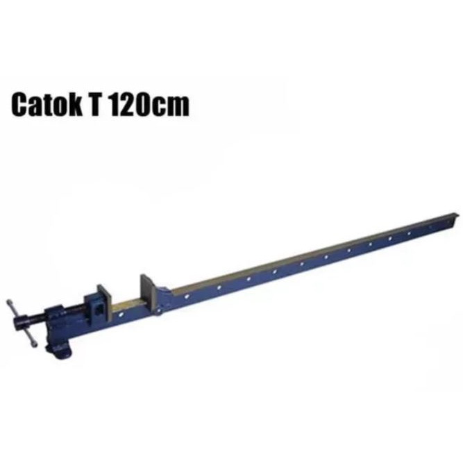 KAYU T Bar 120cm Sash Clamp Press Tool Iron Vise T Clamps Dutch Teak ...