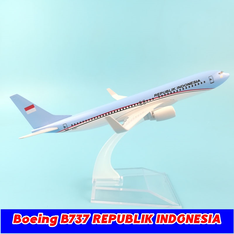 Miniature Diecast/Die cast Aircraft Of The Republic Of INDONESIA B737 ...