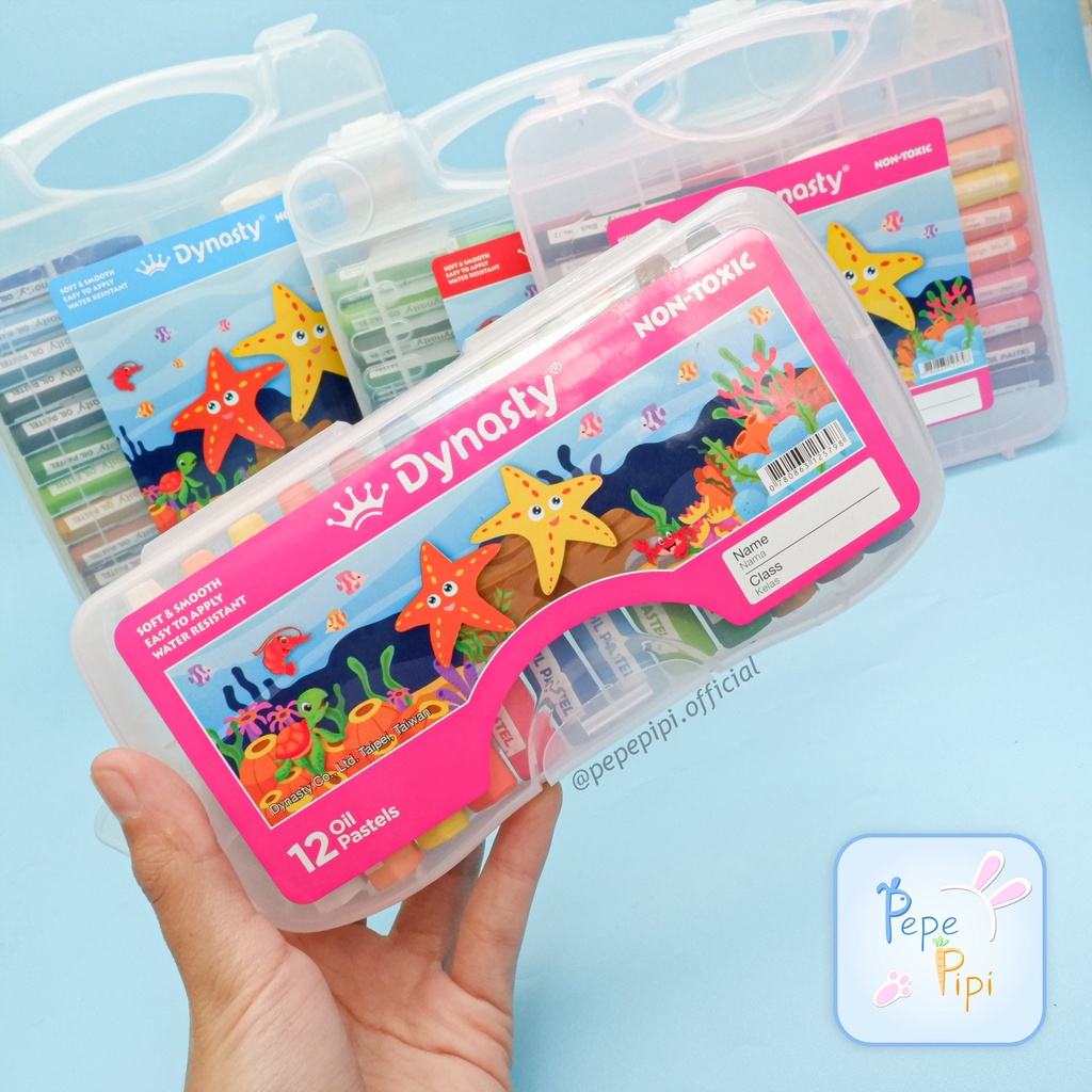 Hexagonal Crayons Dynasty Oil Pastel Color Transparent Box Coloring ...