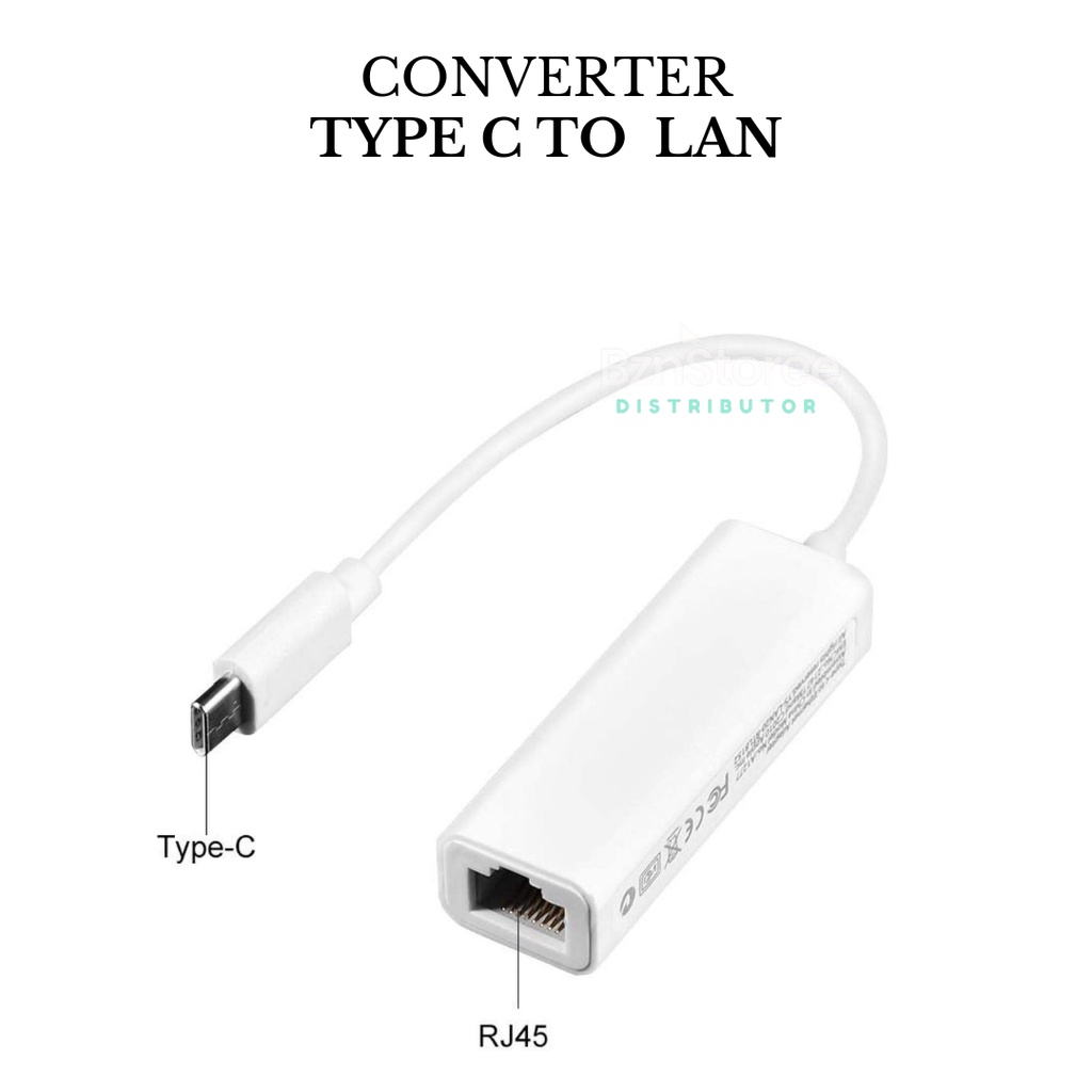 Usb Type-C To Lan RJ45 /Type C To Ethernet Lan Adapter/Usb To Lan ...