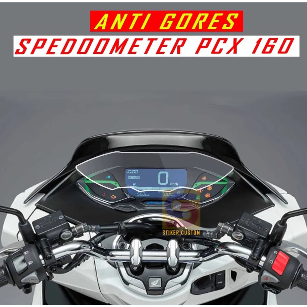 NEW PCX 160 AND PCX 150 MOTORCYCLE SPEEDOMETER STICKERS | Shopee Singapore