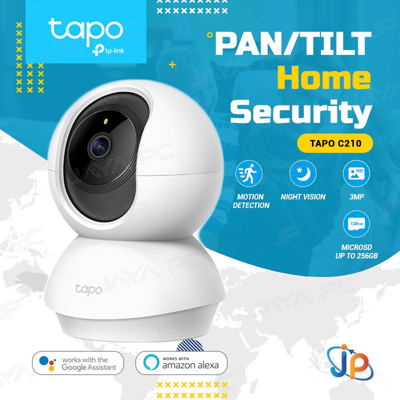 Tp-link Tapo C210 3MP 2K CCTV Home Security CCTV Wifi IP Camera | Shopee Singapore