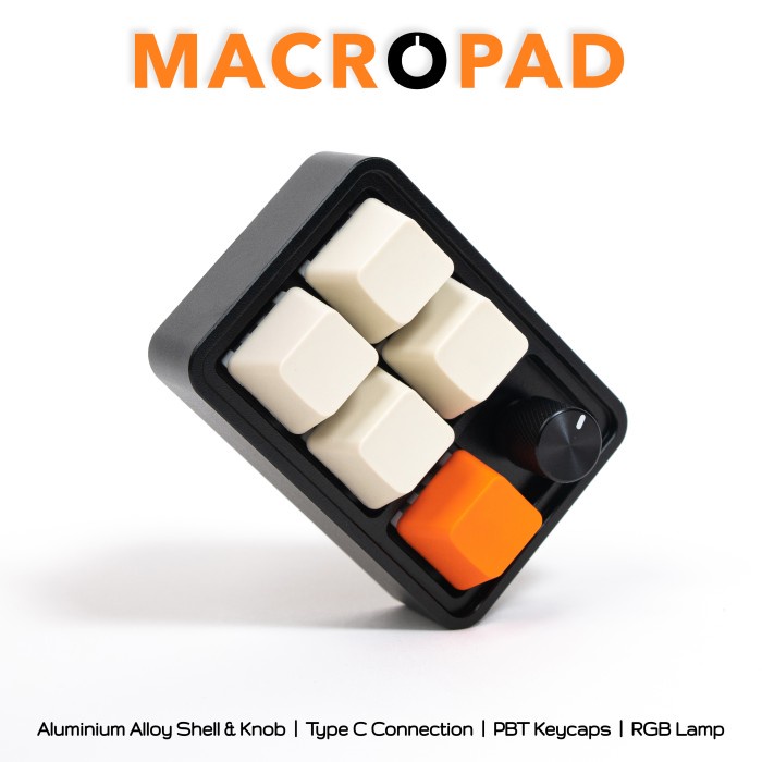 Macropad Knob Kit Keyboard / Macro Keyboard Mechanical | Shopee Singapore