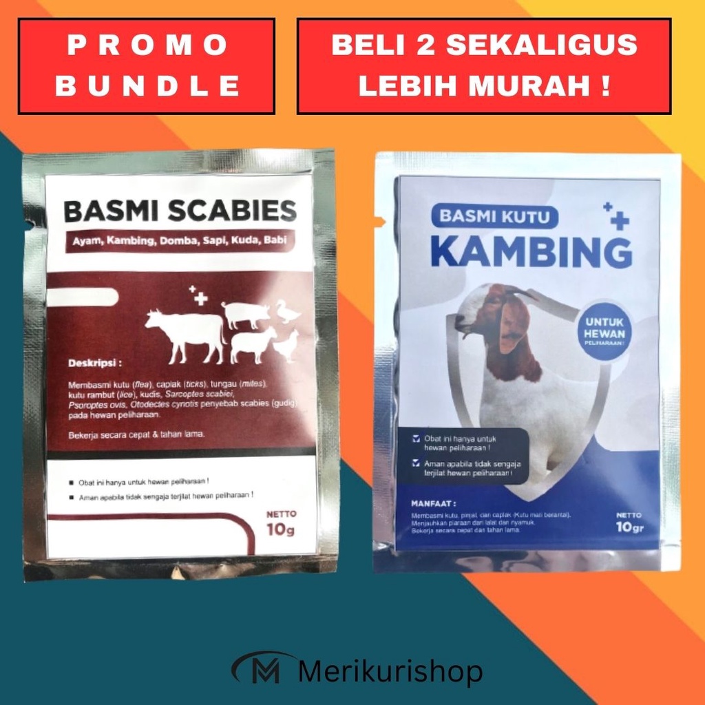 Bundle to Eliminate Goat Fleas & Eliminate Scabies Gudig Livestock ...