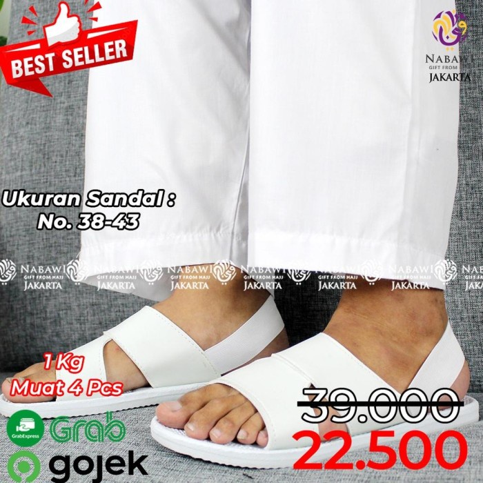 New Star Men's Hajj Sandals, Hajj and Umrah Equipment Sandals - 43 T3N0 ...