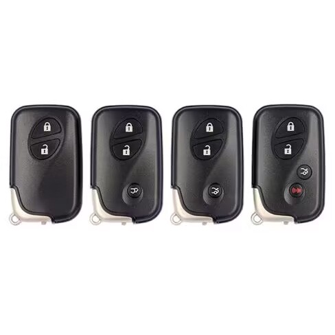 Alternative LEXUS 2/3/4 buttons smart key casing to replace Lexus ...