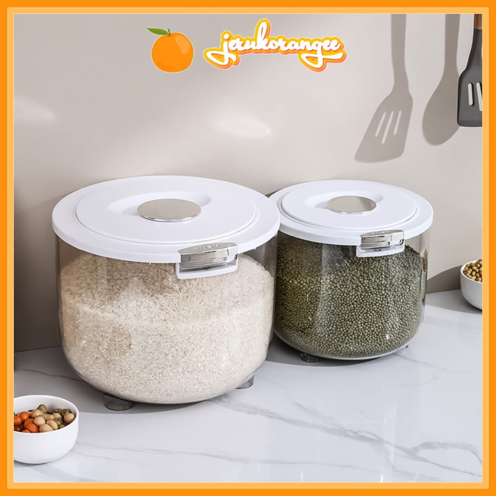 PUTIH Orangorangee Matsuri Aesthetic Rice Dispenser Transparent ...