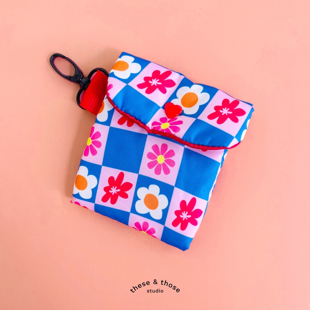 THESETHOSE - Mini Puffy Pouch - small hanging bag | Shopee Singapore
