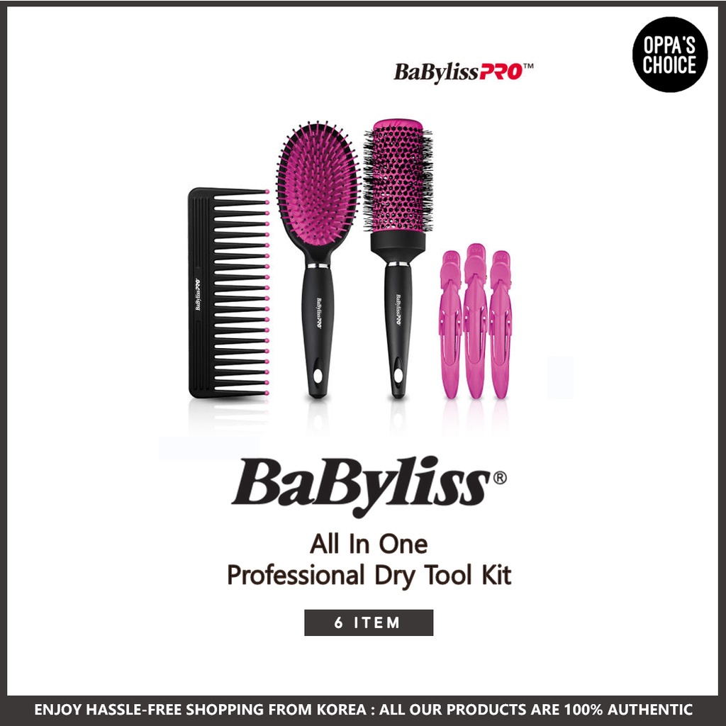 [All-in-one] BABYLISS Professional Dry Tool Kit (6 item) | Shopee Singapore