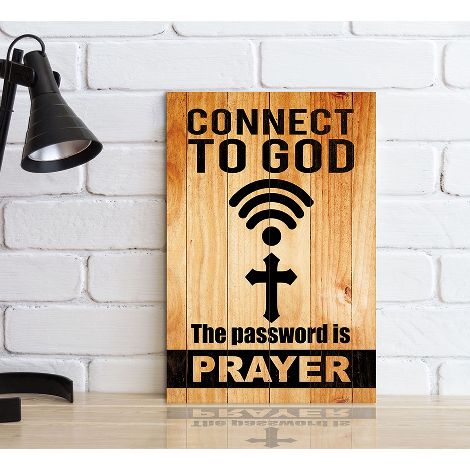 Christian Wall Display connect to GOD the password is prayer/fitobi ...