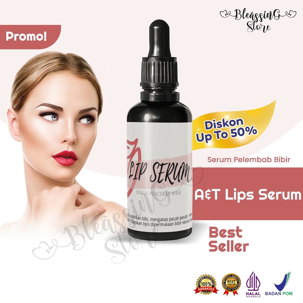 HITAM MERAH A&t LIPS SERUM - Natural Red Permanent Natural Lip Redener Breast Reder Black Lip ...