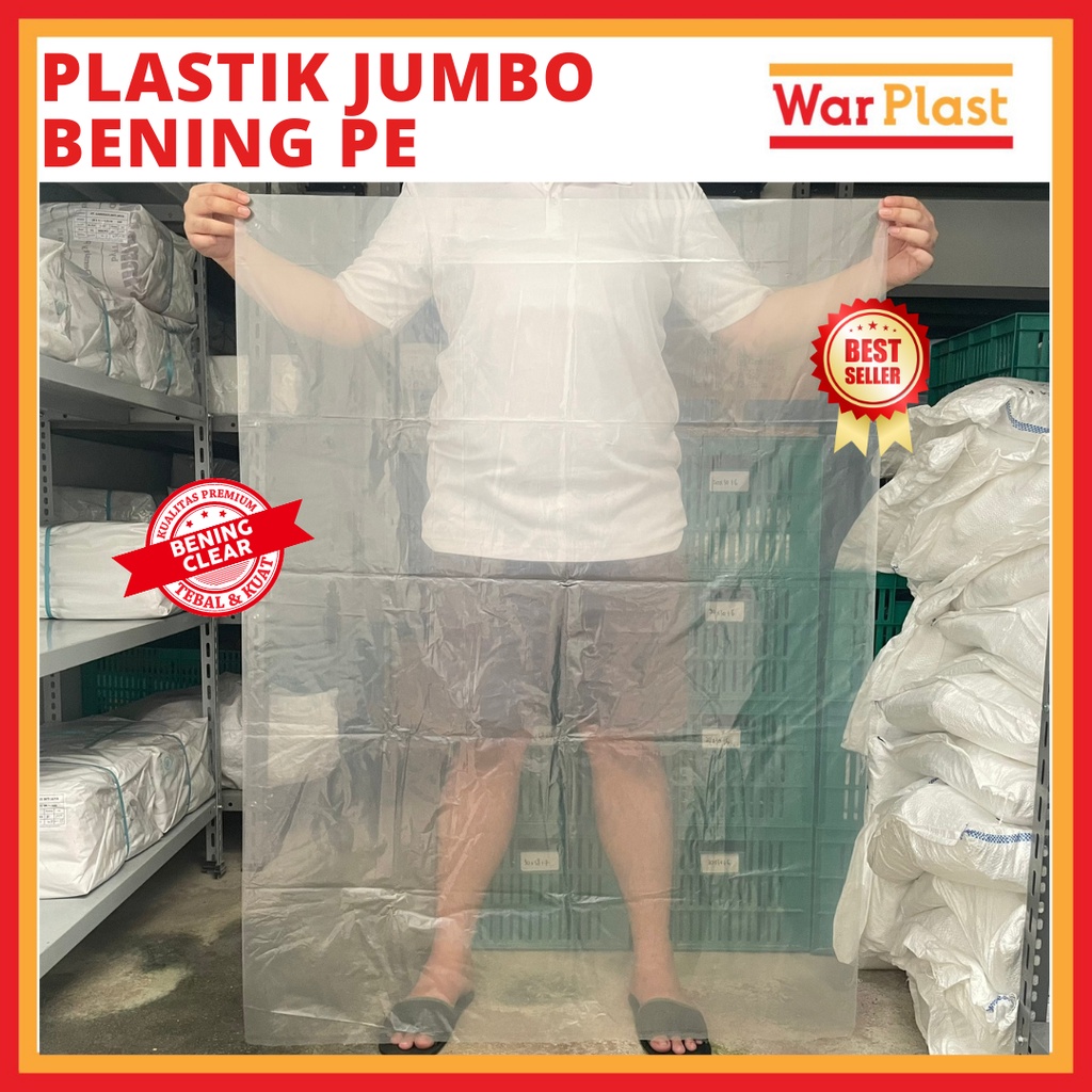 JUMBO Plastic 120x200cm & 90x120 THICK PE Anti-Tear Water Leak | Large ...