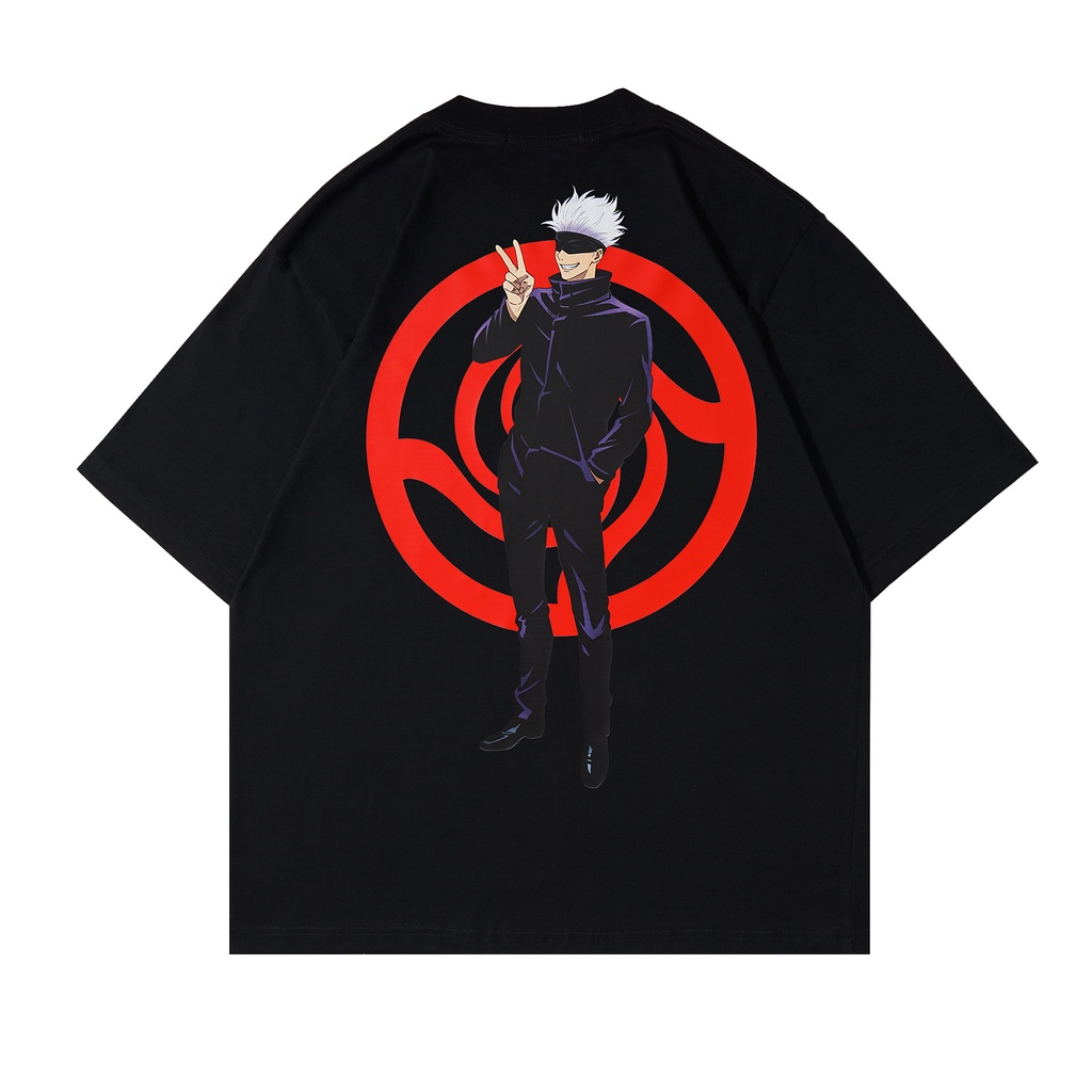 T-shirt | Gojo EMBLEM | Aftr X JJK X FTH | Shopee Singapore