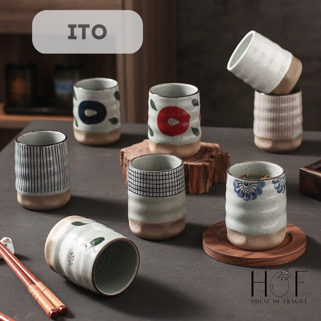[HOF] Ito Ocha Aesthetic Ceramic Glass - Thick Aesthetic Japanese ...