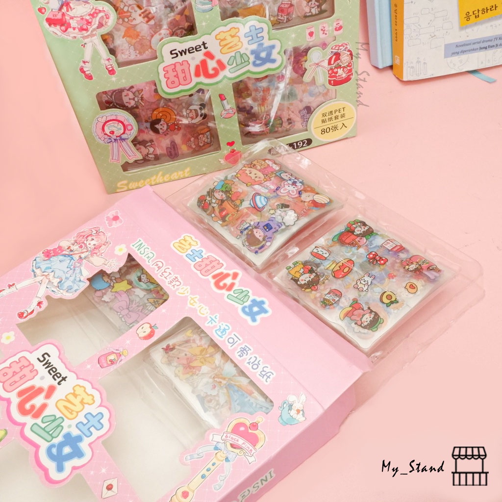 Sticker Senmu Ye Da Tape AMX-192 Contents 80 Package sticker Sheet ...