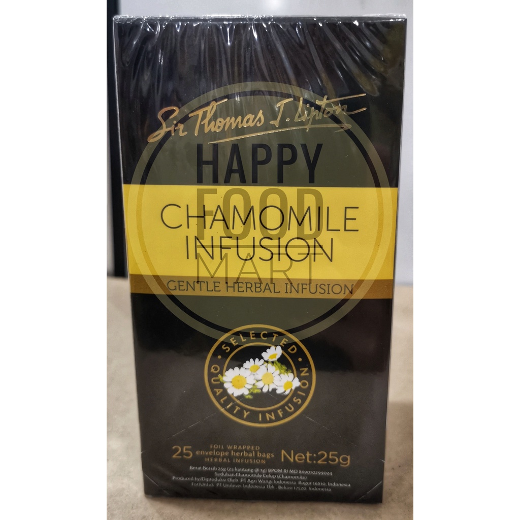 HIJAU SIR THOMAS J LIPTON CHAMOMILE/GREEN TEA JASMINE/PEPPERMINT ...