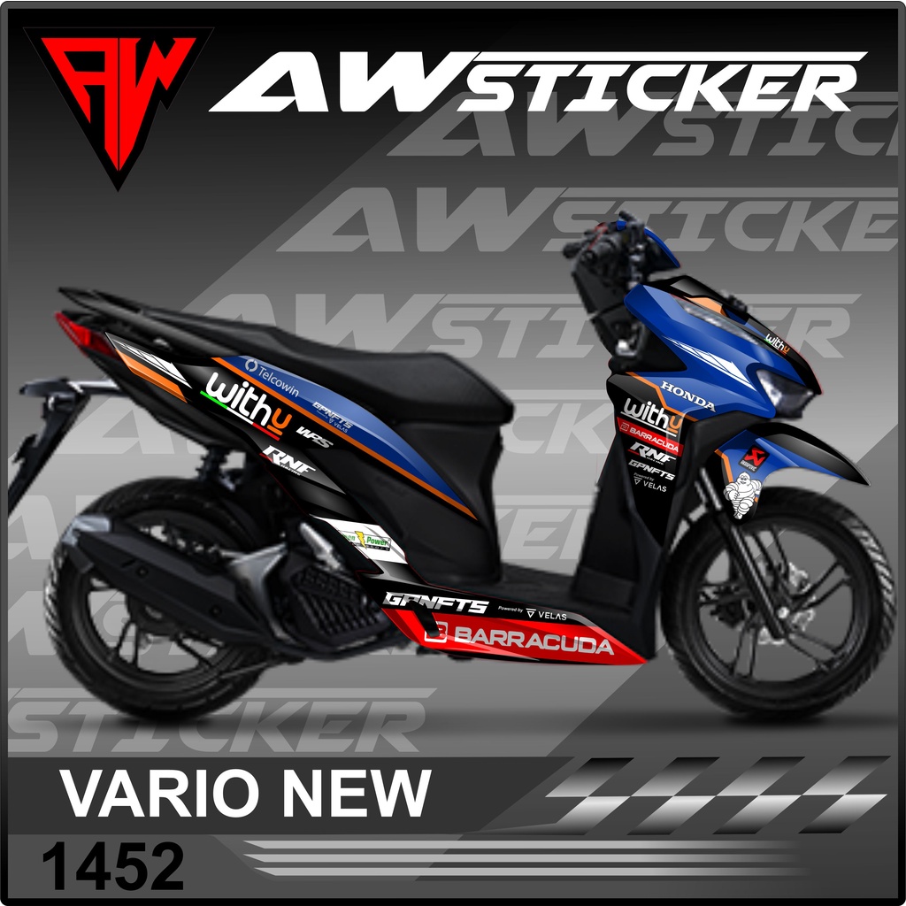 Decal Sticker Vario New Fullbody - Dekal Sticker Vario Custom Design ...