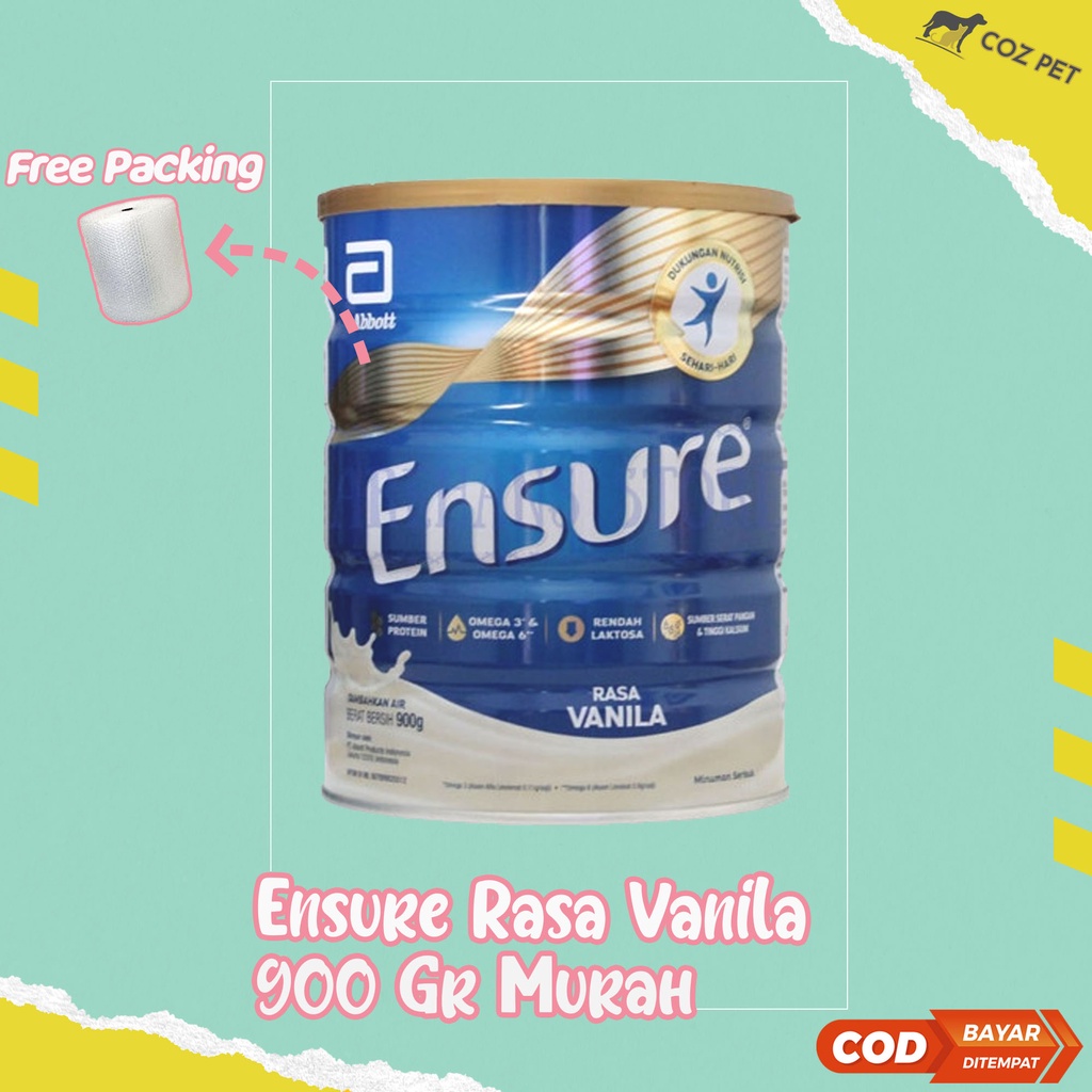 ENSURE VANILLA 900 GR 900 Grams | Shopee Singapore
