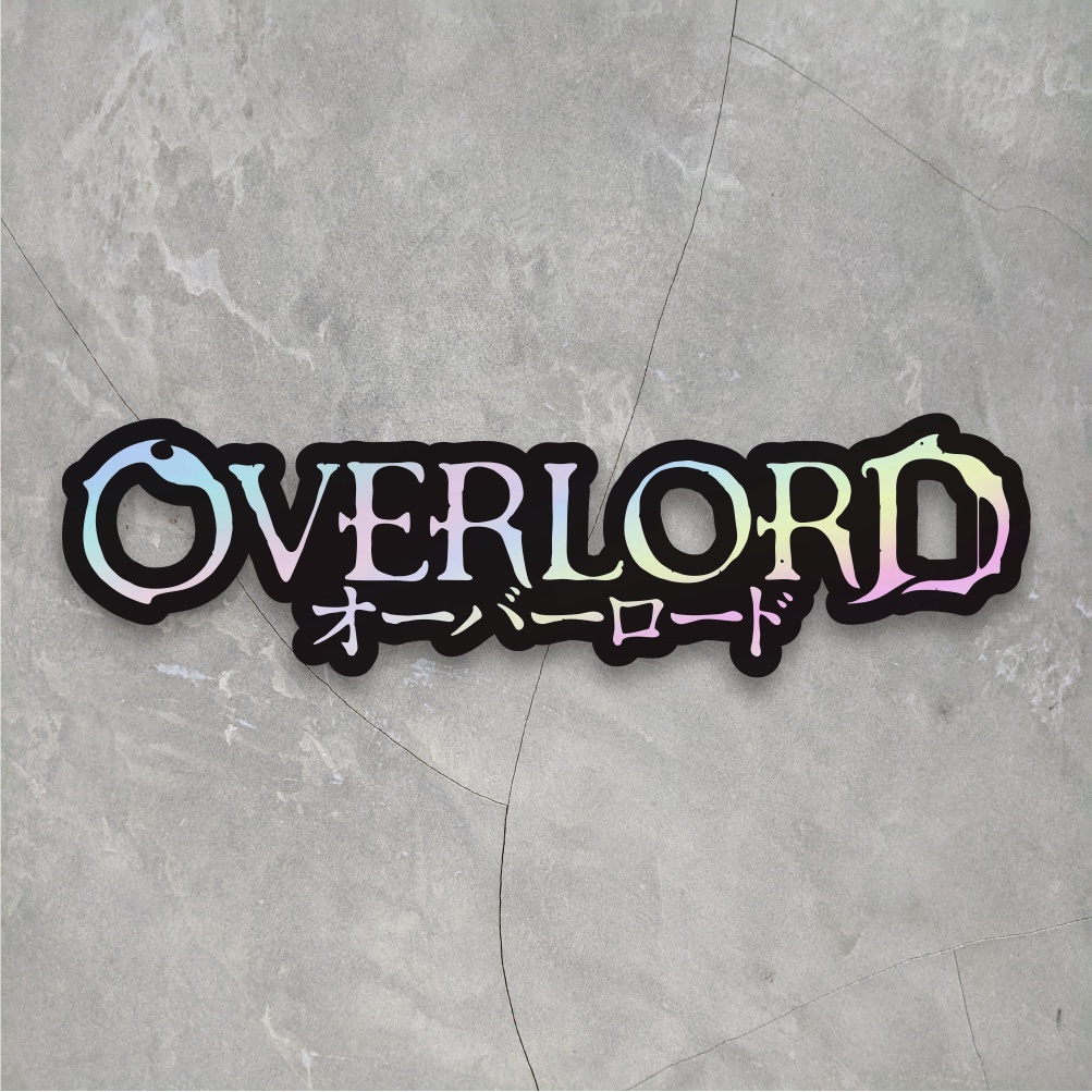 HP Overlord Logo Sticker Cellphone & laptop case Sticker measuring 9,6 ...