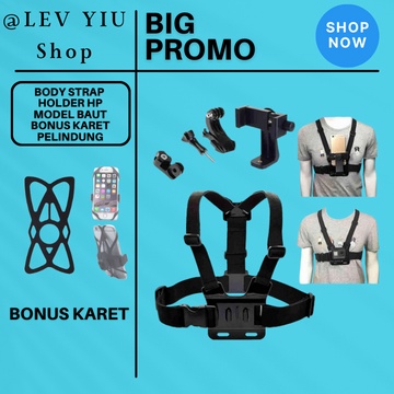 Body Strap Hp Holder Mobile Phone On The Chest Strap Mounting ...