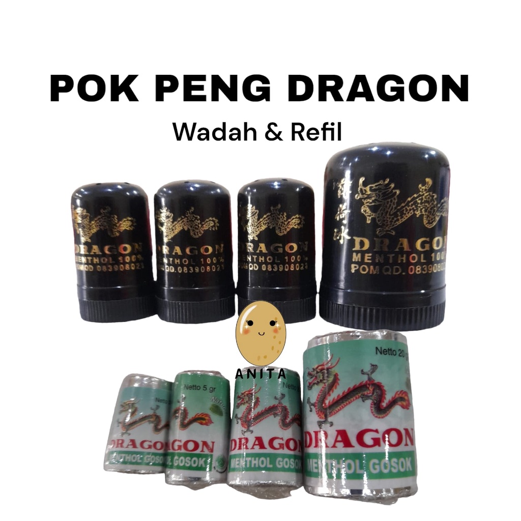 DRAGON MENTHOL MENTOL 100% / DRAGON PENG PO / DRAGON BLACK PENG POK ...