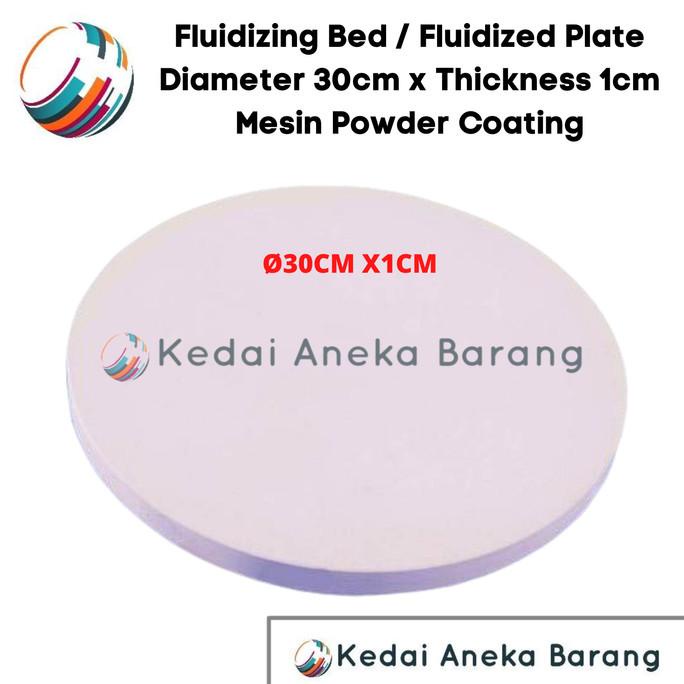Fluidizing Bed Fluidized Plate Hopper Tank Powder Coating 30Cm X 1Cm ...