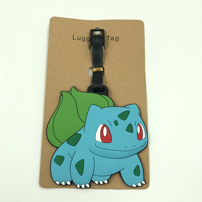 Pokémon Merchandise Pokemon Luggage Tag Gengar Little Fire Dragon Seed ...
