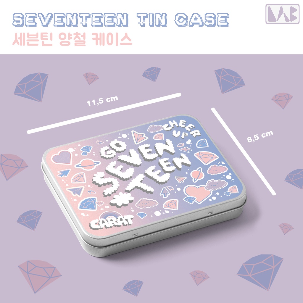 [LAB] Tin Case K-POP Collection (NCT, Seventeen, Le Sserafim, Blackpink ...